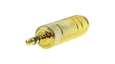 Przej Cie Adapter Audio Aux Mini Jack Mm Stereo Wtyk Jack Mm
