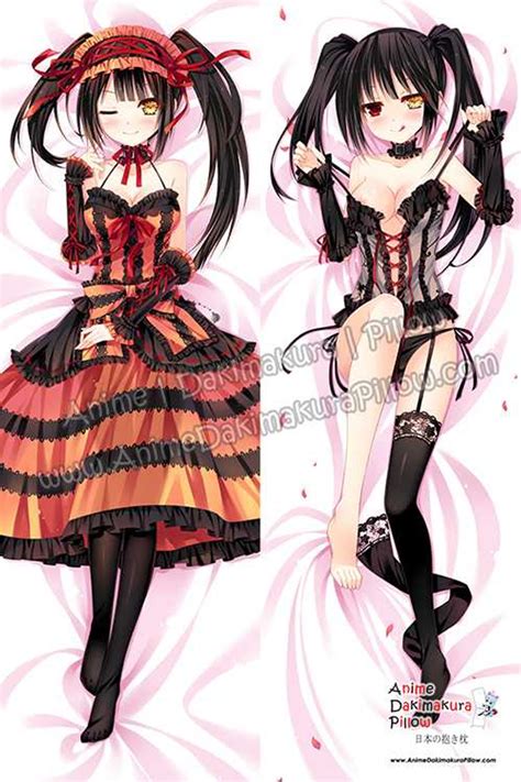 New Kurumi Tokisaki Date A Live Anime Dakimakura Japanese Hugging Body Pillow Cover H3629