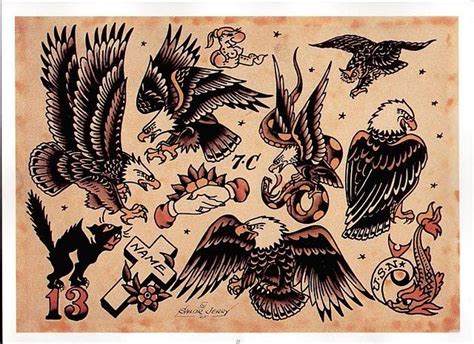 Sailor Jerry Old School Tattoo Sailor Jerry Eagle Yes