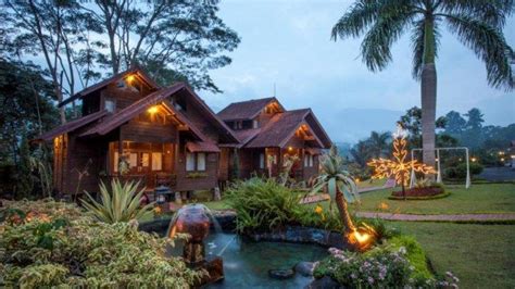 5 Hotel Di Bogor Unik Berkonsep Rumah Kayu Sensasi Menginap Yang