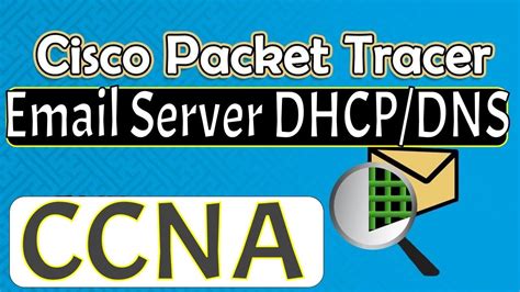Dhcp Dns Email Server Configuration Lab In Cisco Packet Tracer Youtube