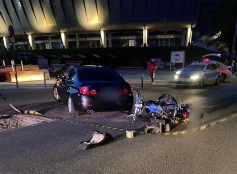 Ziua de Cluj Accident în Cluj Napoca între o motocicletă și un