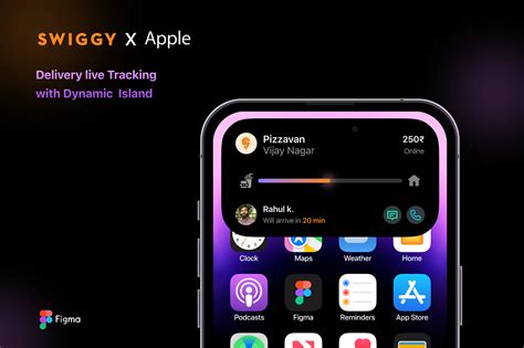 Swiggy X Apple Dynamic Island On Behance