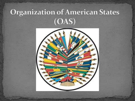 PPT Organization Of American States OAS PowerPoint Presentation