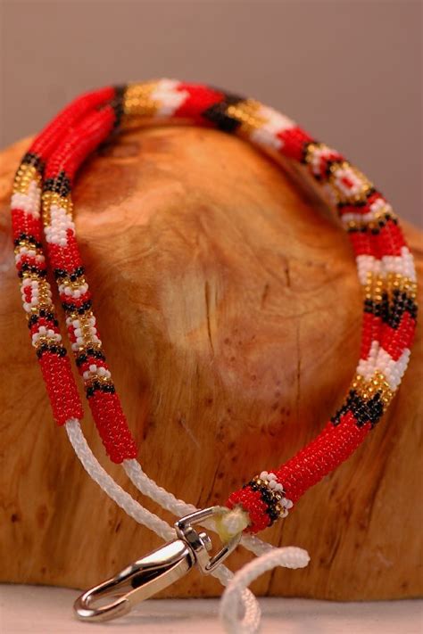 Native American Beaded Lanyard Patterns