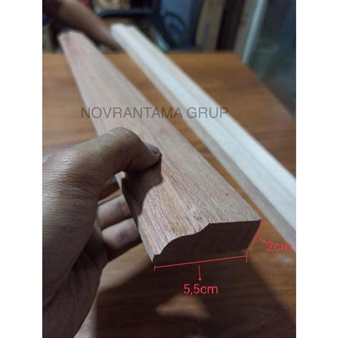 Jual Lis Kayu Profil Wall Moulding Lis Dinding X Cm Molding