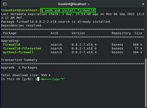 how to fix “firewalld is not running” error on centos linux hint