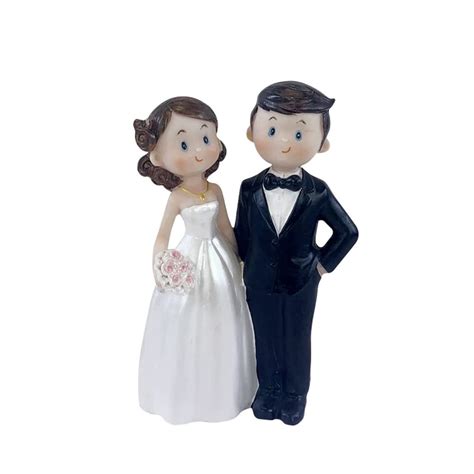 Buy Cake Topper Wedding Couples Toys Doll Mr And Mrs Cake Topper Anime