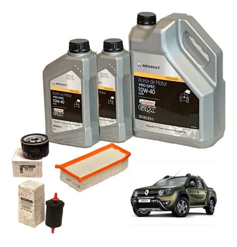 Kit Filtros Y Aceite 10w40 Original Renault Duster Oroch FJPART S