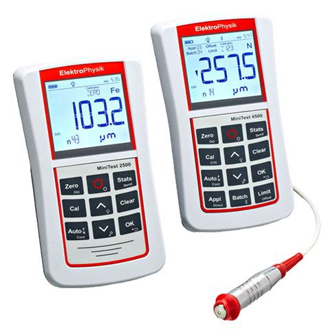 Coating Thickness Gauges ElectroPhysik Separate Probe MiniTest