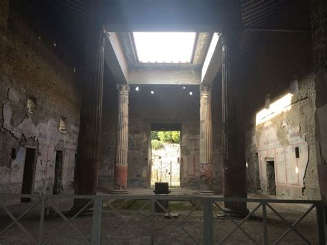 Pompei Visita Alla Casa Delle Nozze DArgento In Restauro Per San