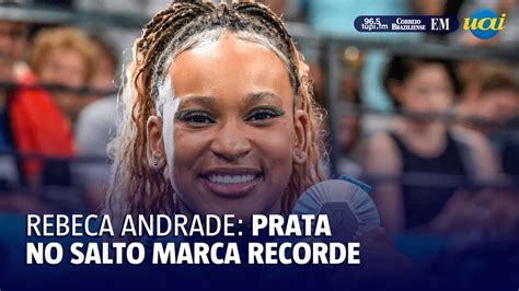 Paris 2024 Rebeca Andrade conquista prata histórica YouTube
