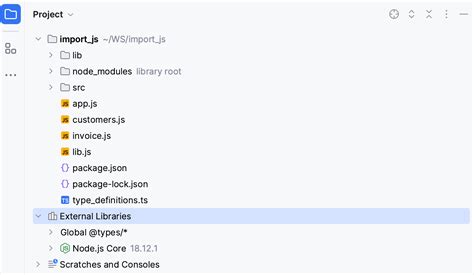 Configure Javascript Libraries Webstorm Documentation