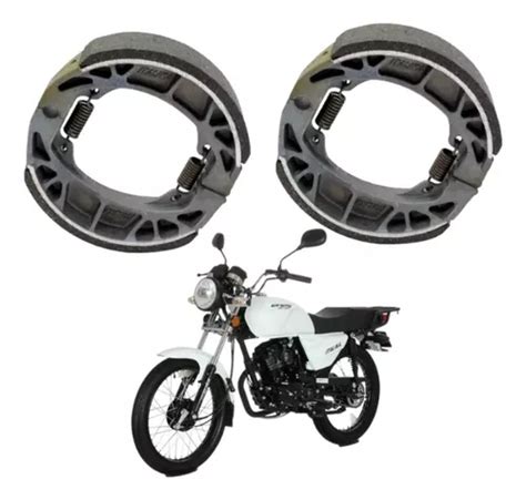 Kit Balatas Delanteras Y Traseras Dt125 Delivery Italika