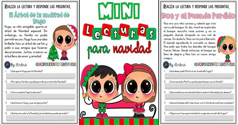 MINI LECTURITAS DE COMPRENSIÓN PARA 5 AÑOS ESPECIAL NAVIDAD Imagenes
