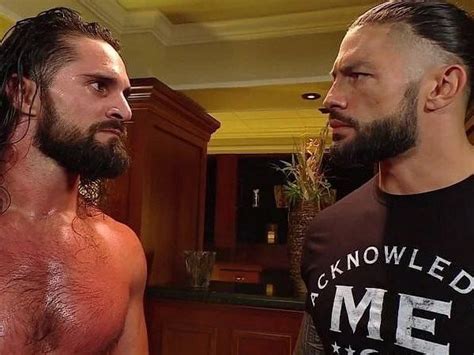 Seth Rollins Vs Roman Reigns Seth Rollins Challenges Roman Reigns For