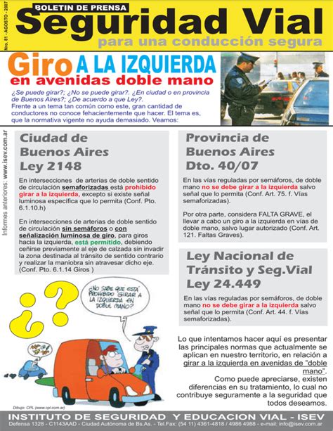 Giro A La Izquierda En Avenidas Doble Mano