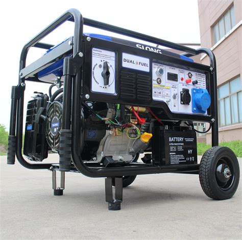 Slong Brand 5kw Lp Gas Standby Generators Lp Gas Standby Generators