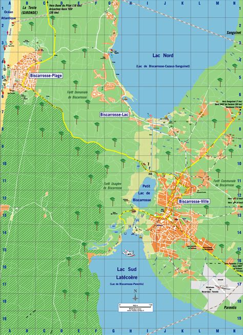 Total 72 Imagen Biscarosse Carte Fr Thptnganamst Edu Vn