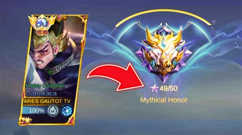 MY LAST GATOTKACA MATCH BEFORE I REACH MYTHICAL GLORY Win Or Lose