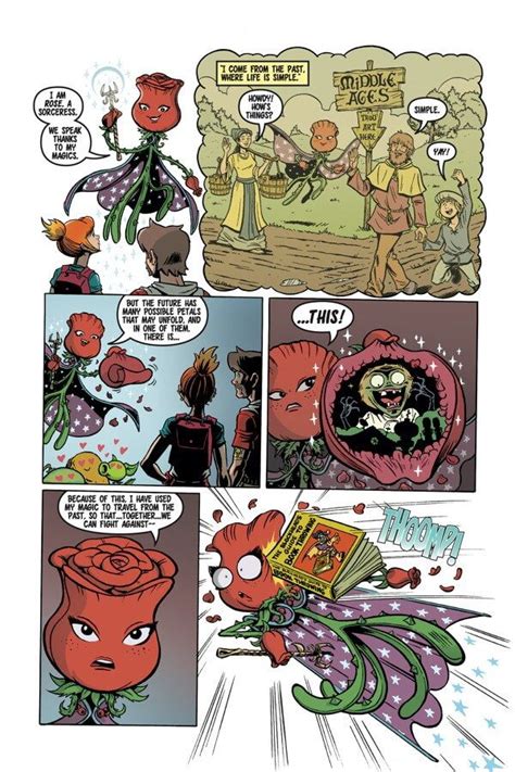 Preview Plants Vs Zombies Garden Warfare 2 All Comic Plants