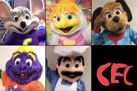 Chuck E Cheese Mascots 2012 Present New Rchuckecheese