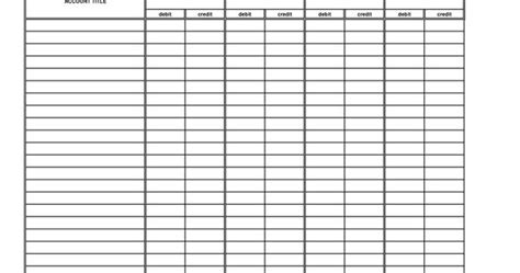 Blank Six Column Worksheet Accounting 6 Column Worksheet Excel