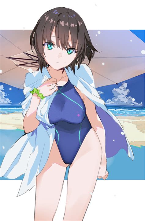 Aoi Erika Heaven Burns Red Drawn By Yuugen Danbooru