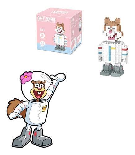 Kit Blocos De Montar Compat Vel Lego Bob Esponja Crian A