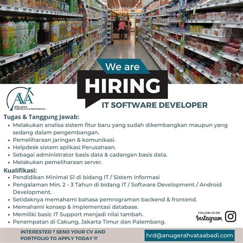 HR D Bacot On Twitter RT LokerKarir IT Lowongan Kerja IT Software