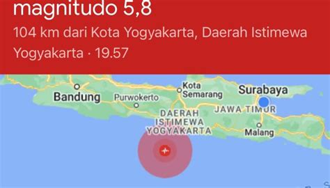 Gempa Bumi Guncang Bantul Yogyakarta Berkekuatan 6 4 Magnitudo Terasa