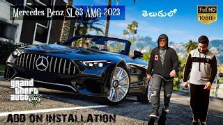Mercedes Benz Sl Amg Add On Replace Gta Mods