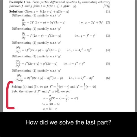 solved example 1 25 form partial differential equation by