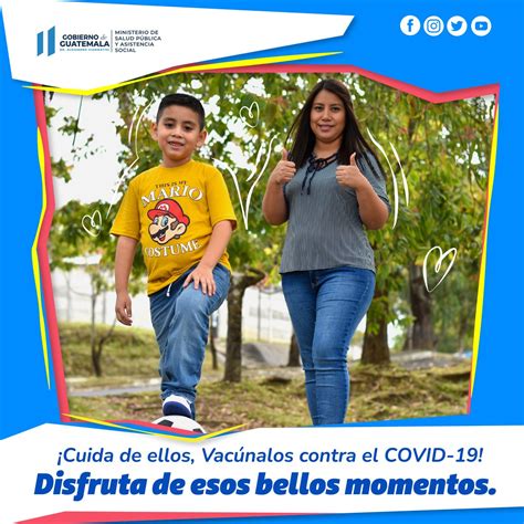 Ministerio De Salud P Blica On Twitter Mspas Protege A Tus Hijos