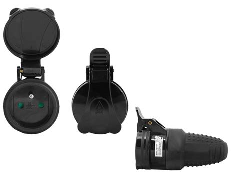 Gniazdo hermetyczne zewnętrzne 16A 250V IP44 Rebel URZ3257 Cena