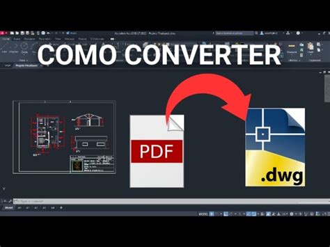 Como Importar Um Arquivo PDF Para O AutoCAD E Ajustar E Escala