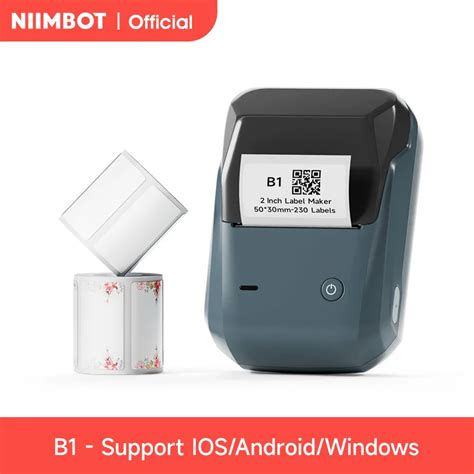 Niimbot Imprimante D Tiquettes Thermiques B Bluetooth Portable