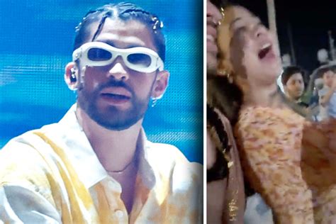 Fan Will Selfie Mit Rapper Bad Bunny Schie En Doch Der Wirft Ihr Handy