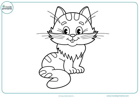 Dibujos De Gatos Para Imprimir Y Colorear Mundo Primaria