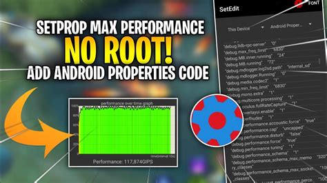 Setprop Max Performance No Root Add Android Properties Code