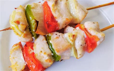 Espetinho de Frango Legumes na Airfryer Você vai AMAR