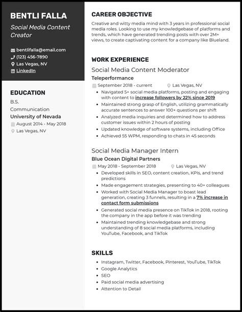 Best Fonts For Resume Generator Lenee Nichole