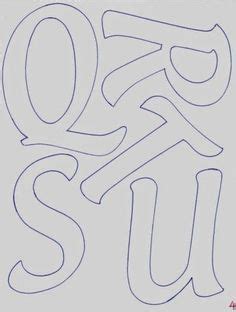 Moldes De Letras Diferentes Para Baixar Artofit