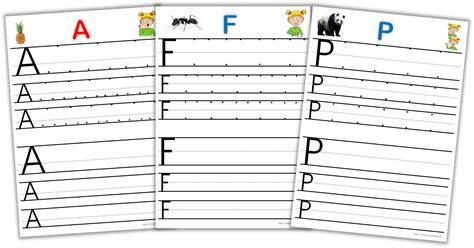 Écriture des lettres capitales Fiches dentrainement Le blog de