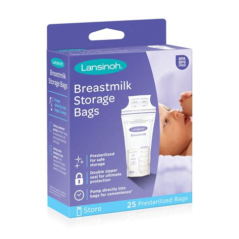 Sachets De Conservation Du Lait Maternel Lansinohmaroc