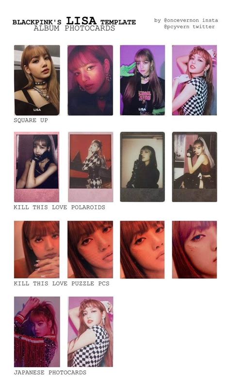 Descubrir 71 Imagen Lisa Blackpink Photocard Viaterra Mx