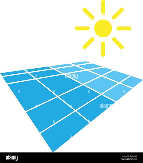 Solar Panel Icon Design Template Isolated Stock Vector Image Art Alamy