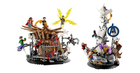 Lego Marvel Summer Sets Recreate Infinity War Endgame And No Way Home
