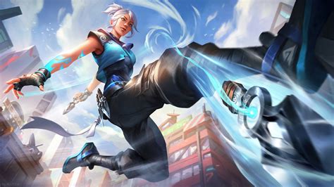 Jett Kunai Valorant Game K Pc Hd Wallpaper Rare Gallery