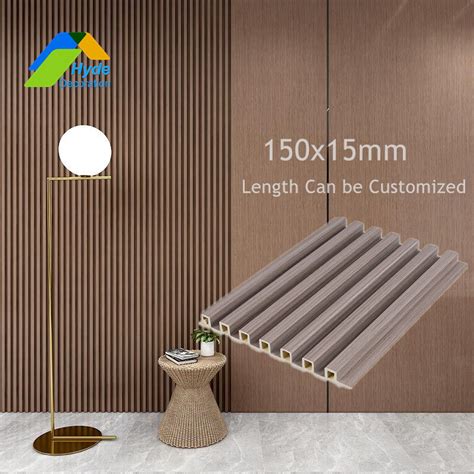 Factory Price 3D Wooden Plastic Composite Boards Interior Pared WPC